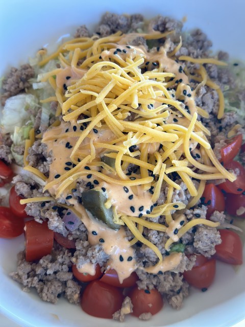 High-Protein Chopped Salad - Recipes With Jenna